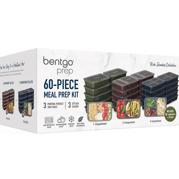 Bentgo | Kitchen | Bentgo Prep 6piece Meal Prep Kit Rich Shades ...